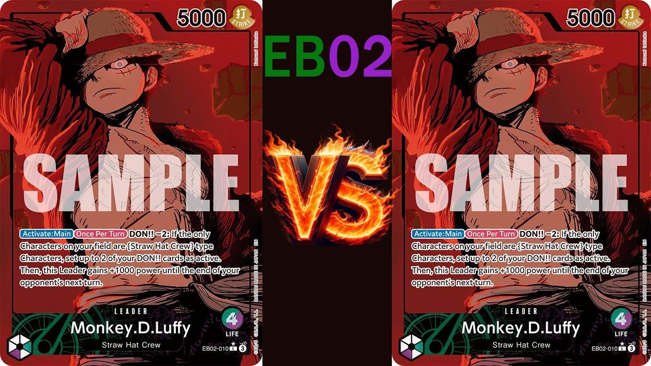 OPTCG EB02 Local GP Luffy vs GP Luffy 5/12/25 - YouTube