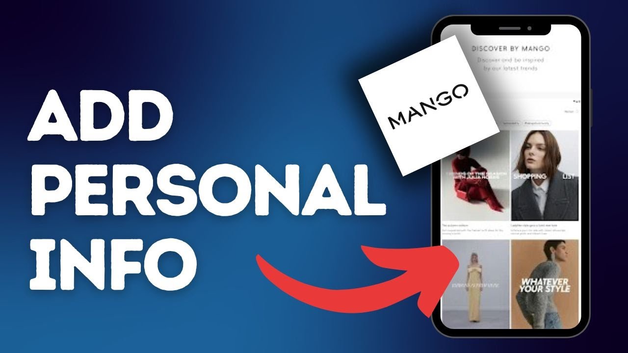 How to add personal information on Mango? - YouTube