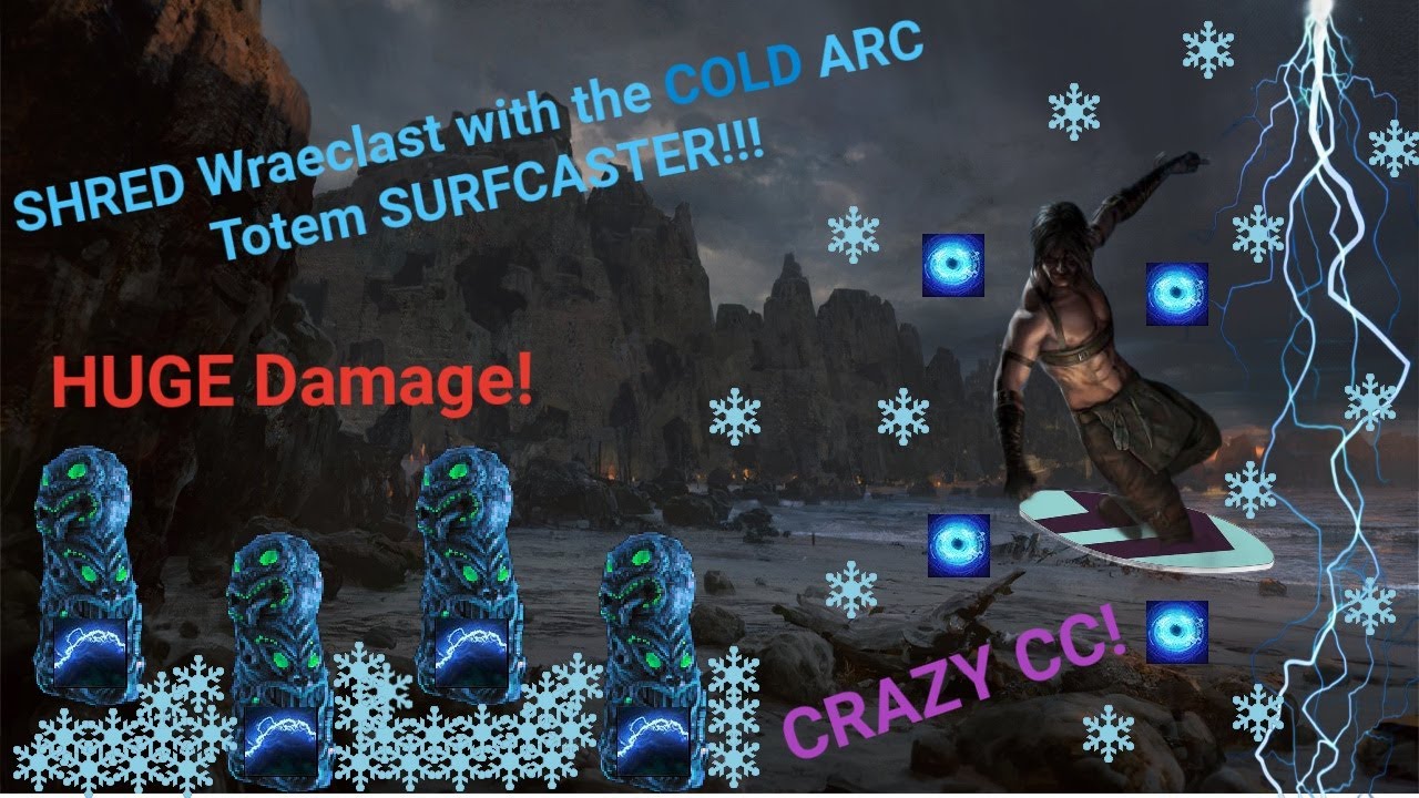 PoE Legacy of Phrecia - Cold ARC Totem Surfcaster FULL GUIDE (Deep Dive ...