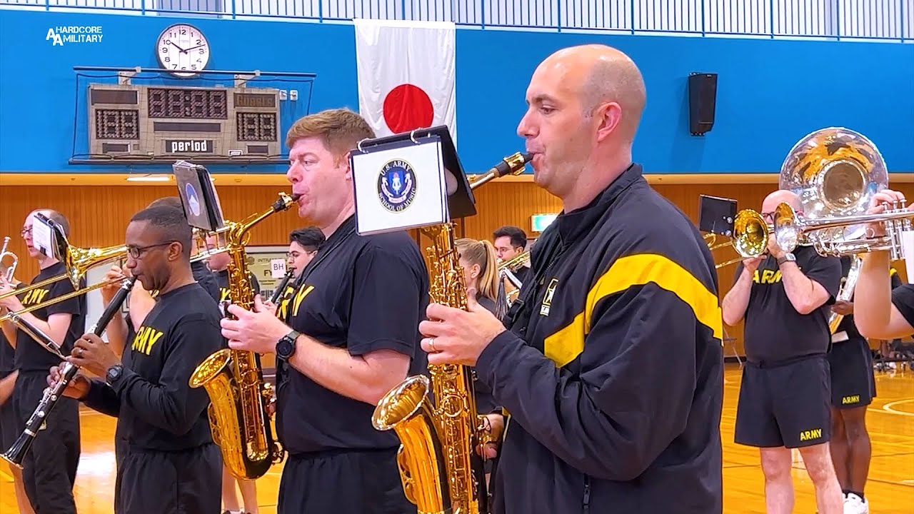 Japanese & U.S. Marching Bands | 2023 Japan Self-Defense Forces ...