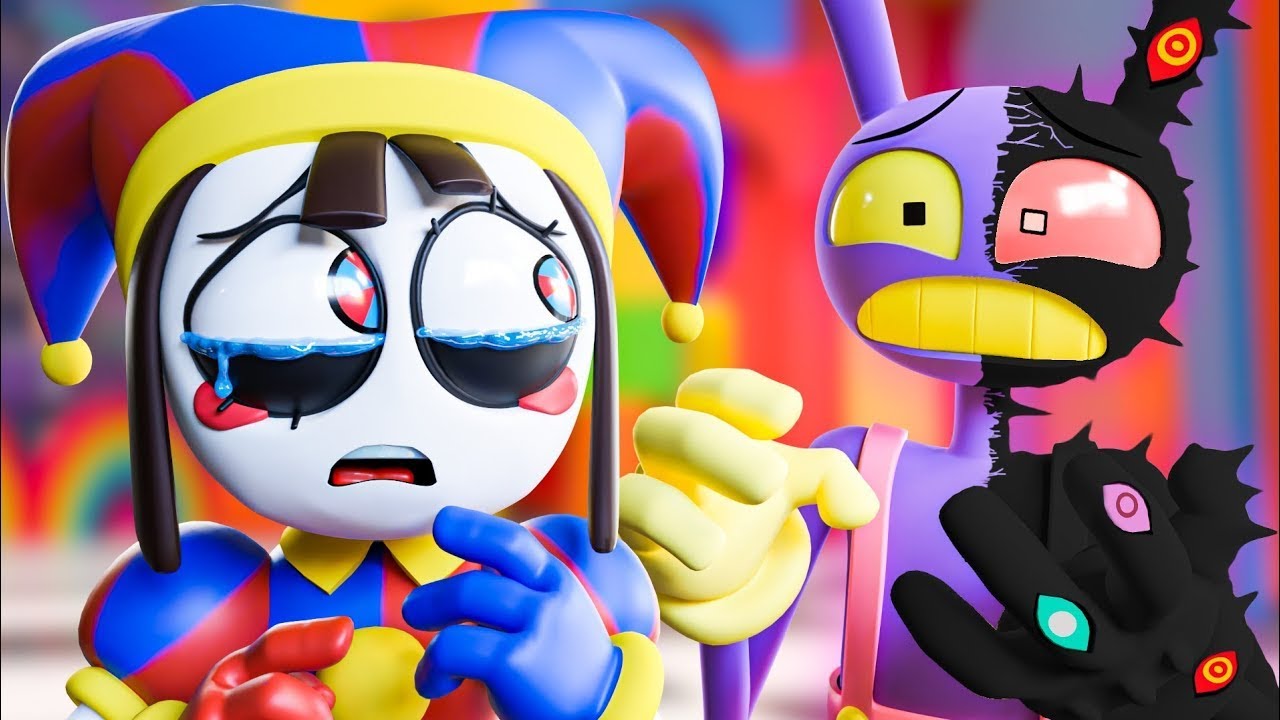 JAX ES ABSTRAIDO?! The Amazing Digital Circus Animación UNOFFICIAL ...