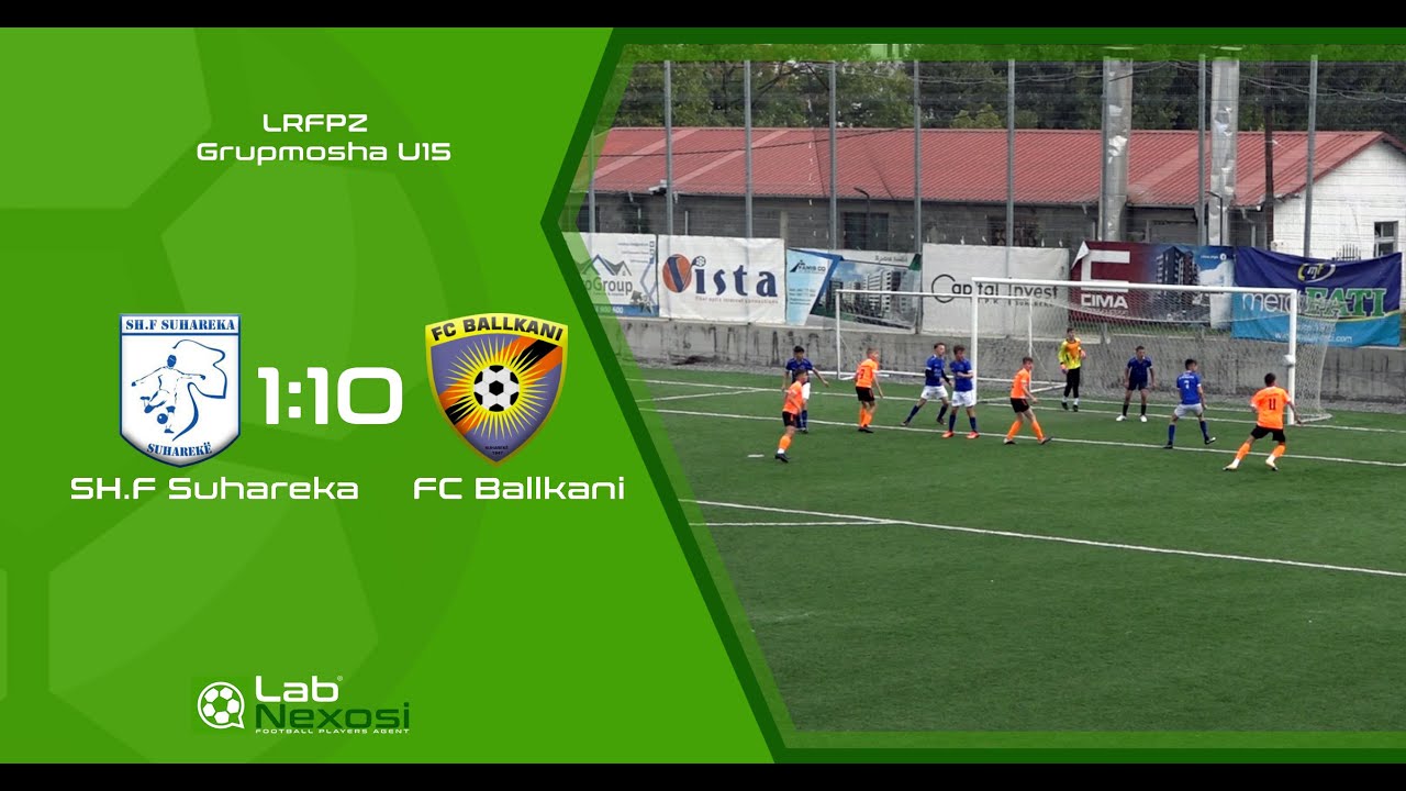 U15 - SH.F Suhareka vs FC Ballkani - YouTube