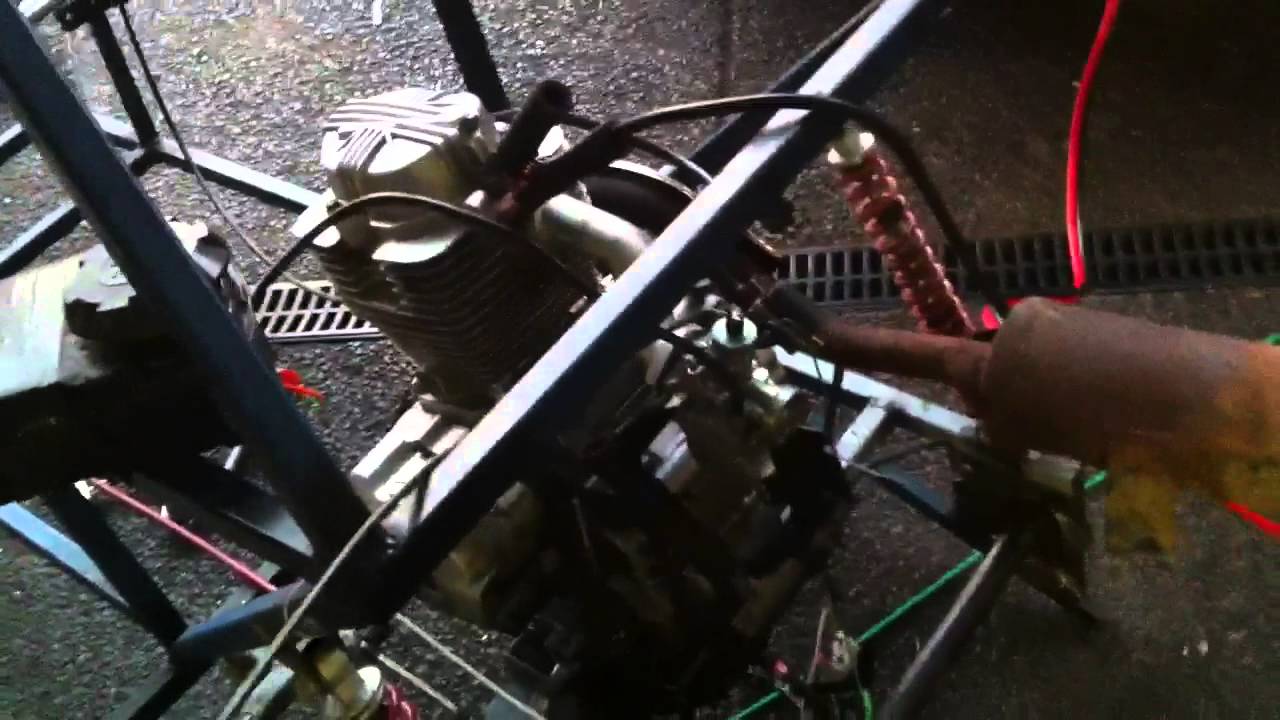 CG250 Engine Idle and Revving - YouTube