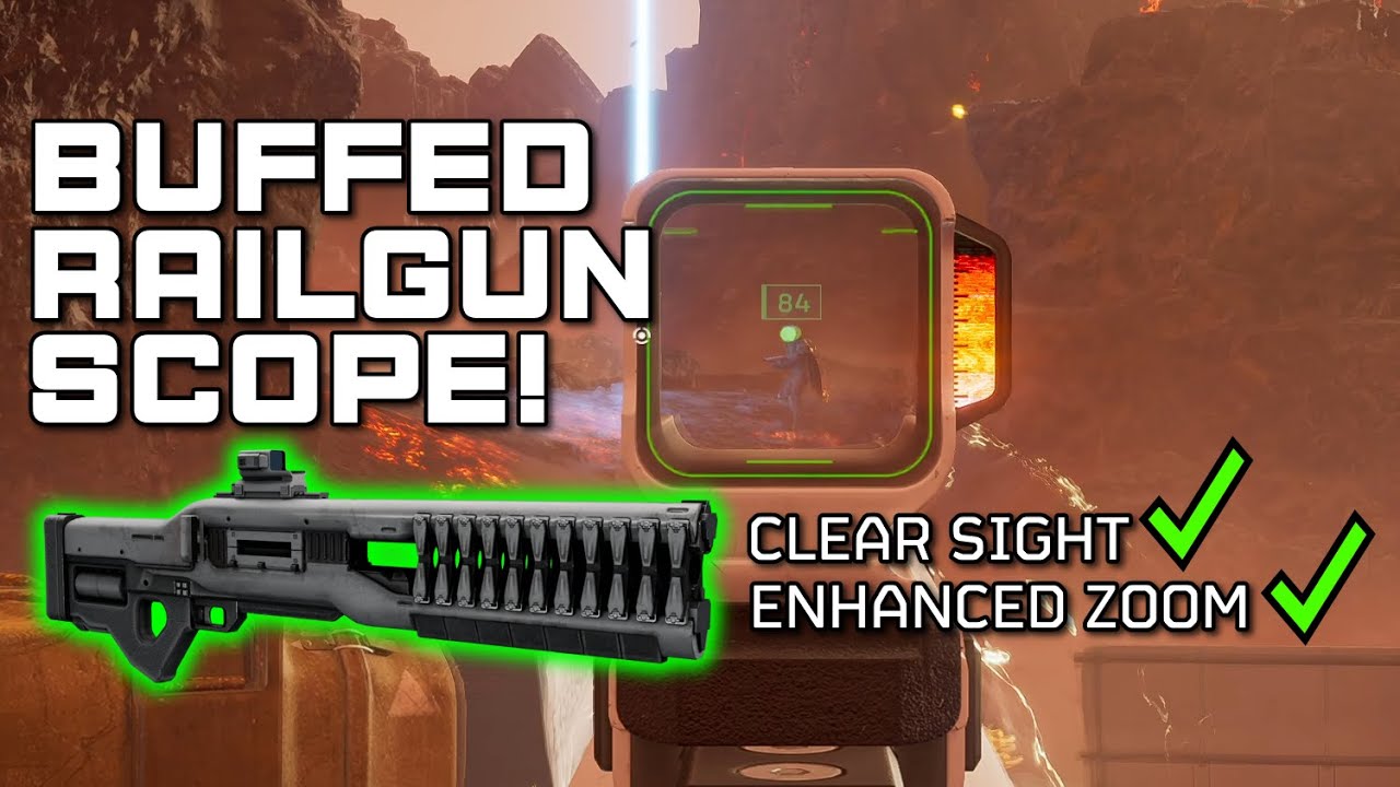 They Stealth Buffed The Railgun With A New Scope Helldivers 2 Youtube 1449