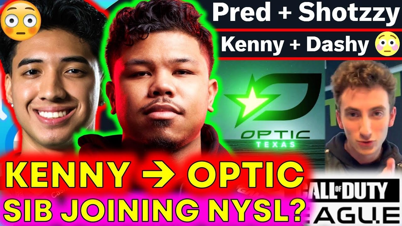 OpTic Kenny LEAKED, Sib to New York?! 12-Team Rostermania 🤯 - YouTube