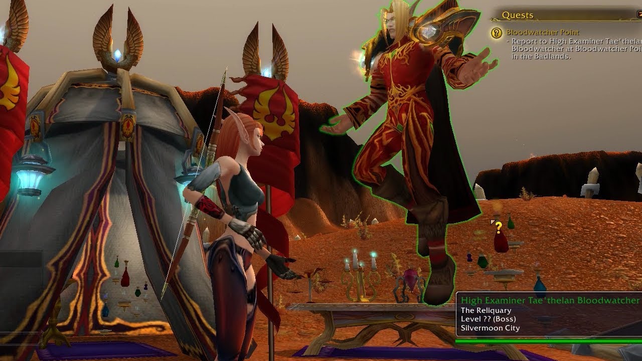World Of Warcraft Quest Info: Bloodwatcher Point - YouTube