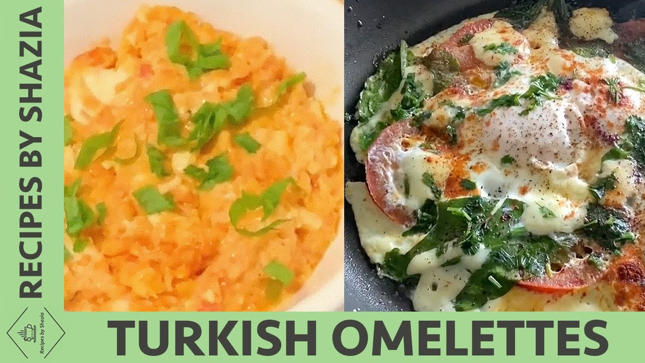 BEST OMELETTE RECIPE - How To Make Menemen (Turkish Egg Dish With ...