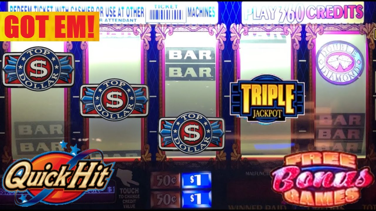 Hit the Bonus on both 5 Reel slots! Triple Double Jackpot Wild Blazing ...