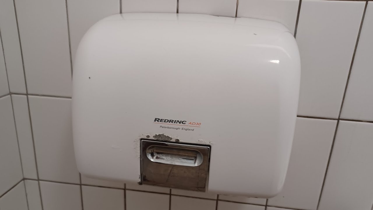 Redring AD30 hand dryer, Central car park public toilet ♿🗝, Salisbury ...