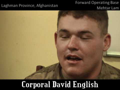 CPL Kimbrel, SPC Walker, CPL English, SPC Cisco Talk About their MRAP ...