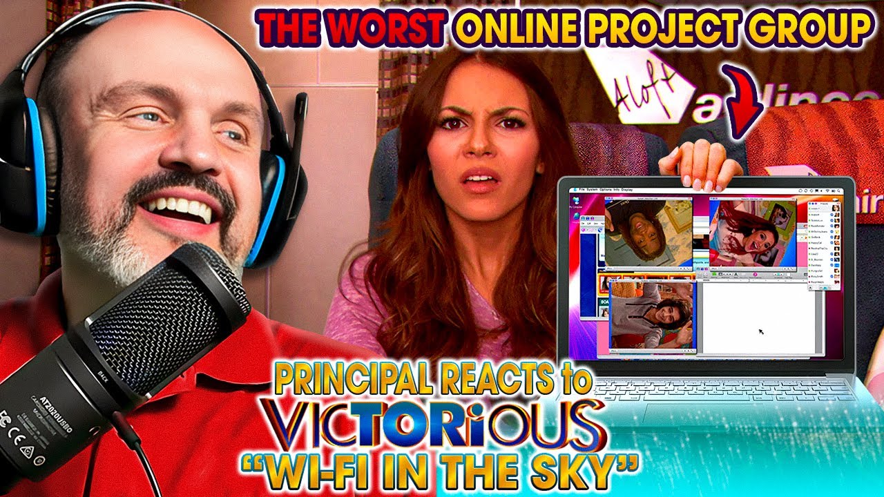 School Principal Reacts to Victorious S1E9 - "Wifi in the Sky" Reaction ...