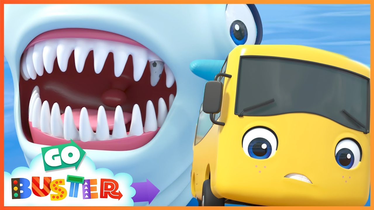 The Sharks Wobbly Tooth! | Go Buster | Baby Cartoon | Kids Video | ABCs ...