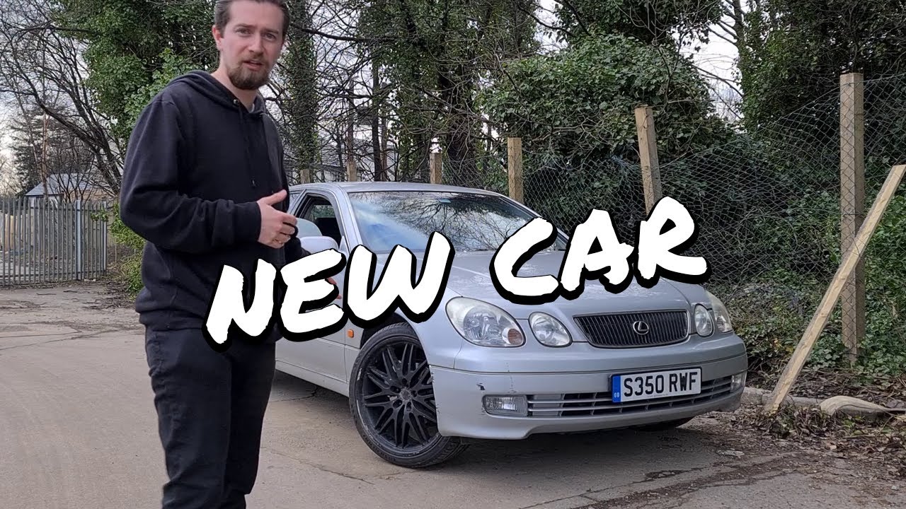 My "New" Lexus GS300 | Brake Change/New Discs | One man brake bleeding ...