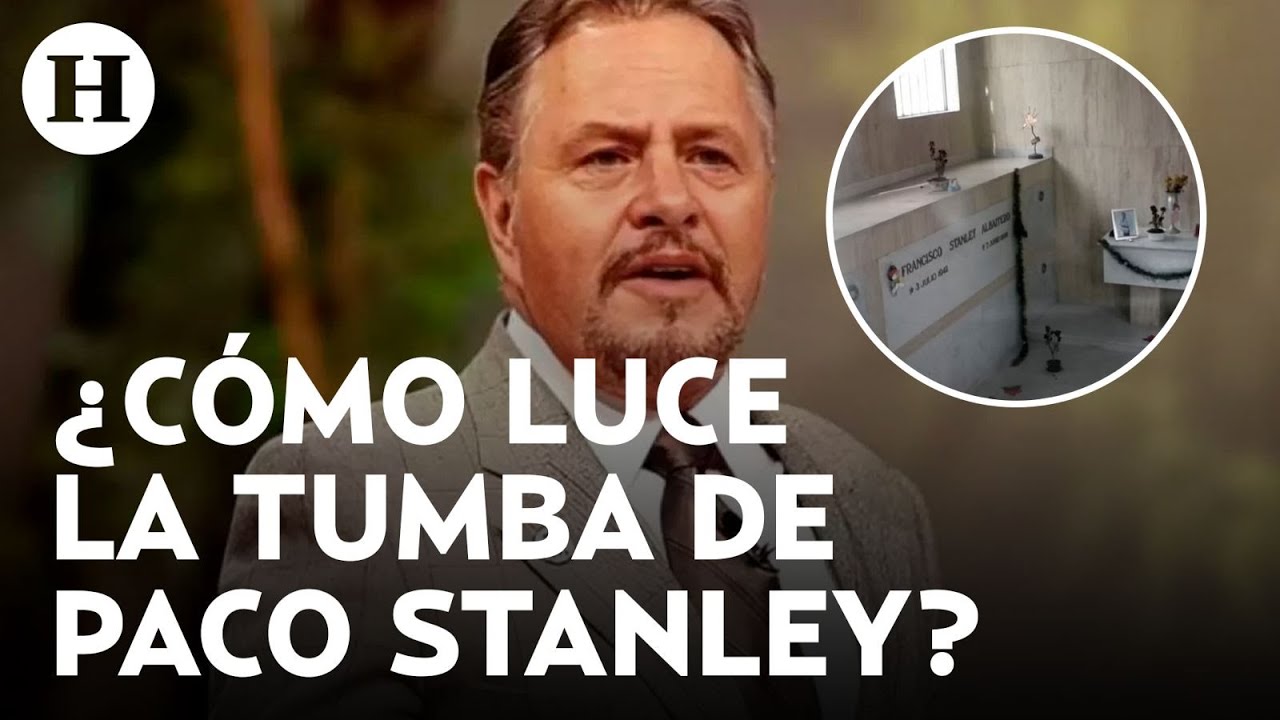 Paco Stanley: así luce su tumba a 25 años de su asesinato - YouTube
