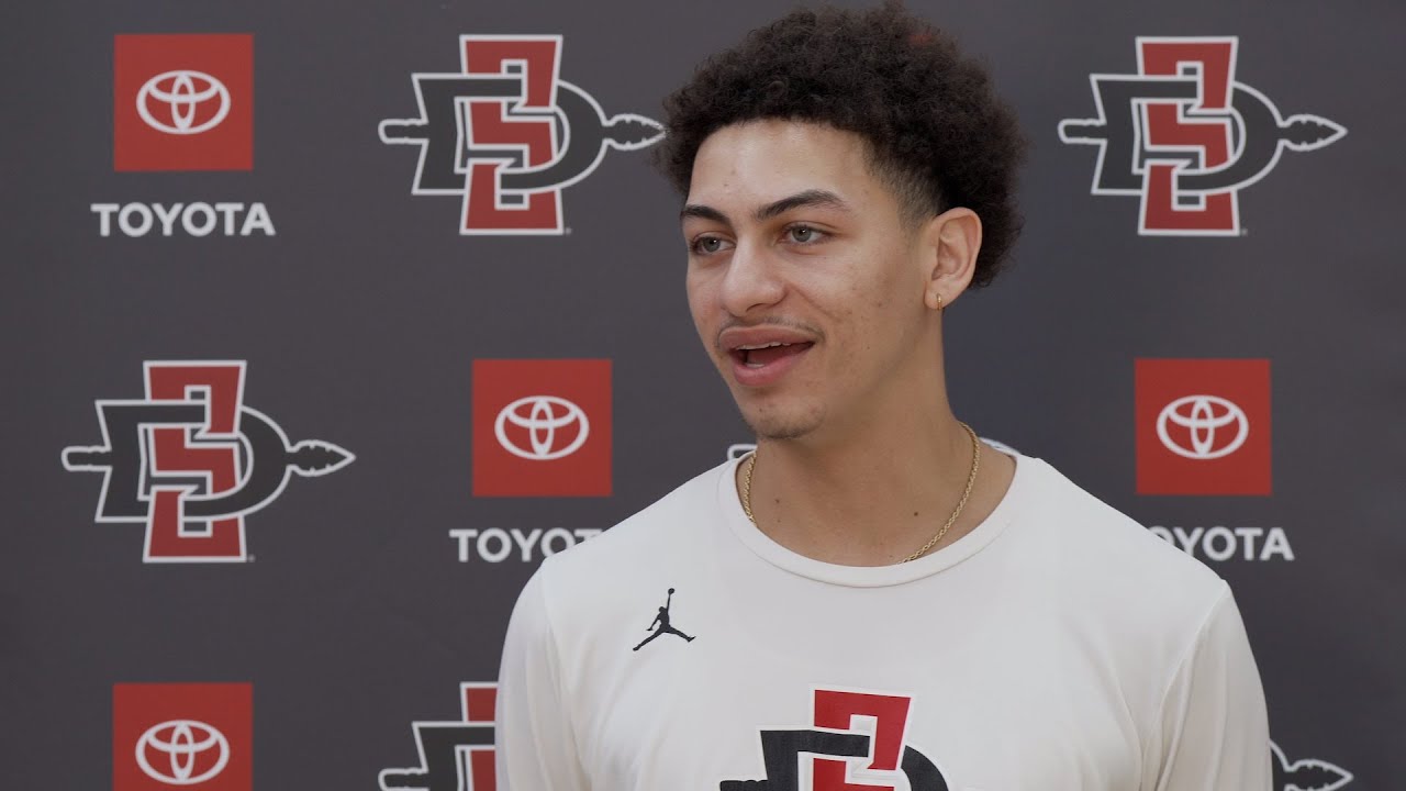 SDSU MEN'S HOOPS: JARED COLEMAN-JONES & MILES BYRD PREVIEW WYOMING ...