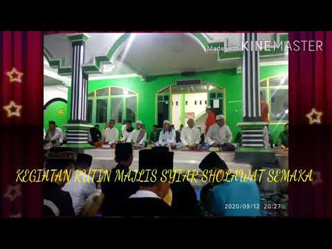 Kegiatan Rutin Majlis Syiar Sholawat Semaka