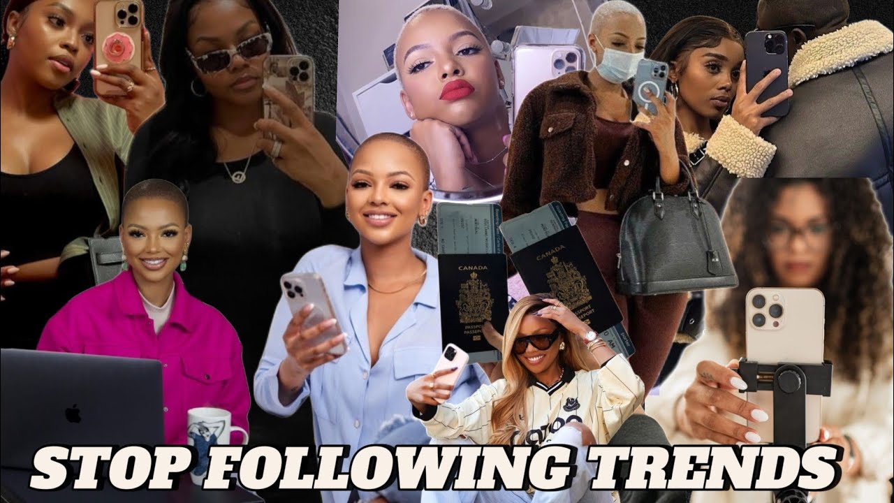 STOP FOLLOWING TRENDS !!! (things social media is normalising which are ...