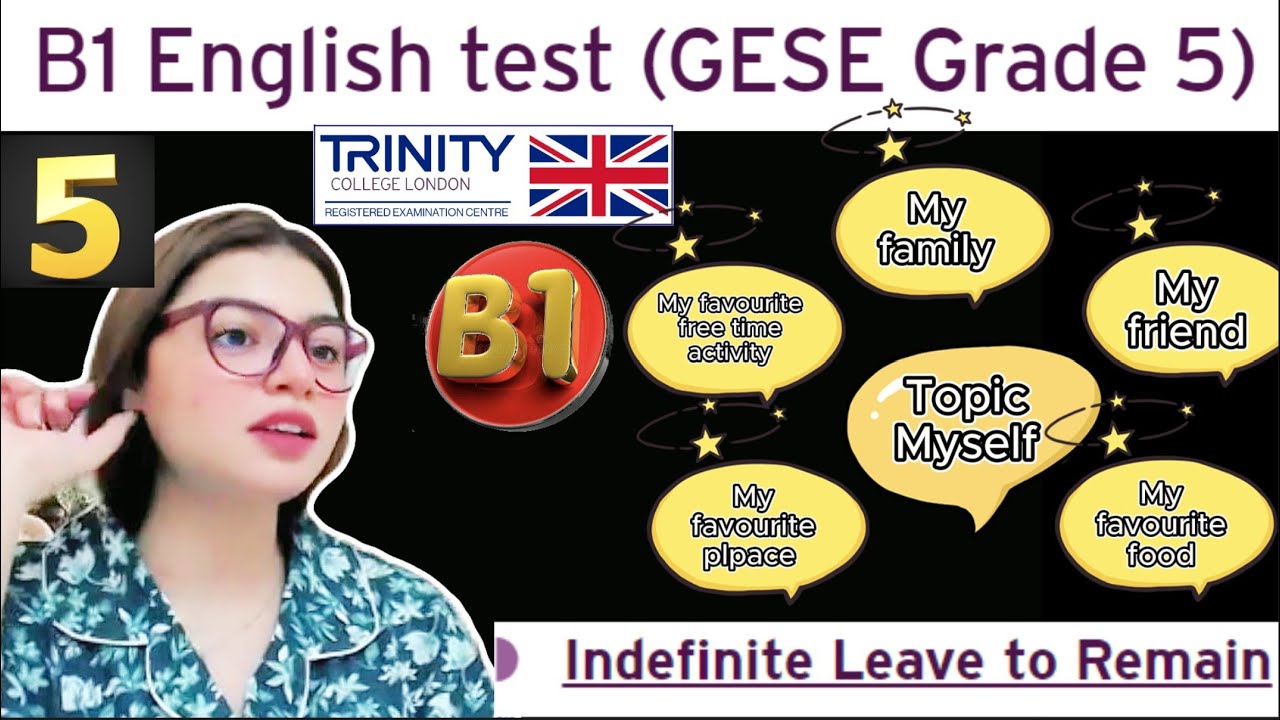 Full Test B1 English test (GESE Grade 5) | SELT British Citizenship ...
