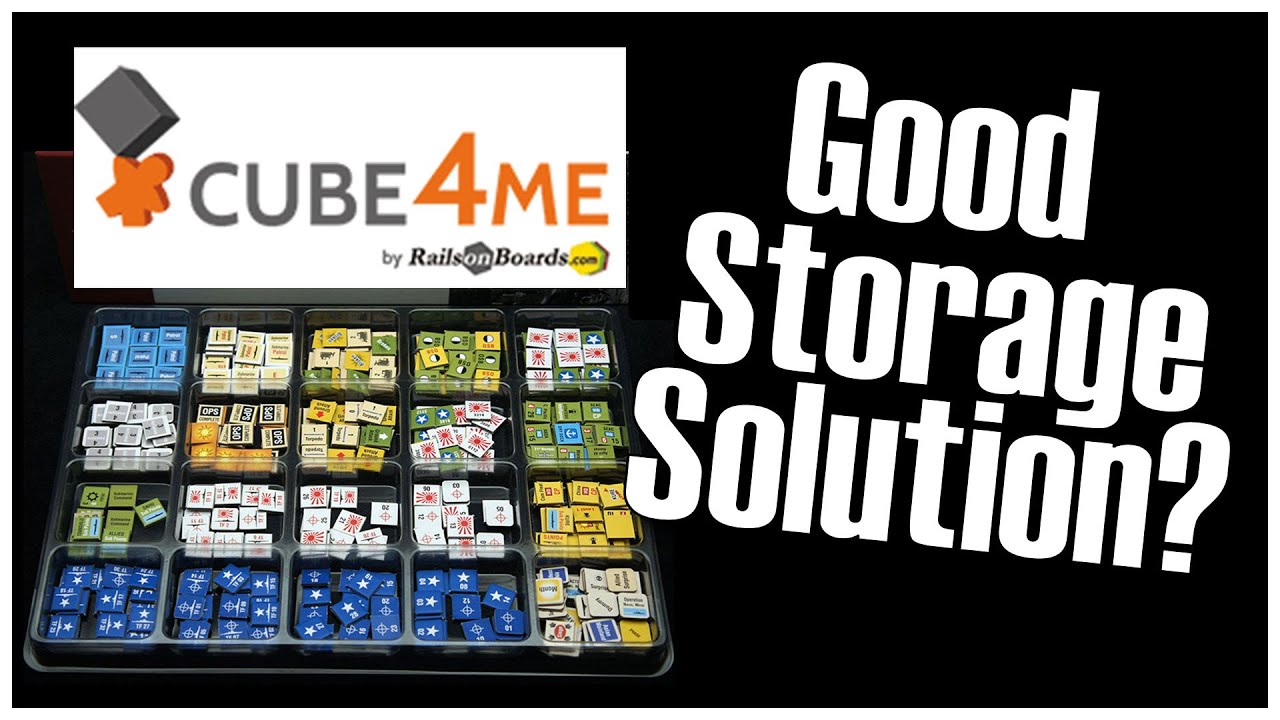 Cube4Me Universal Kit Review | Wargame Boardgame Storage Trays - YouTube