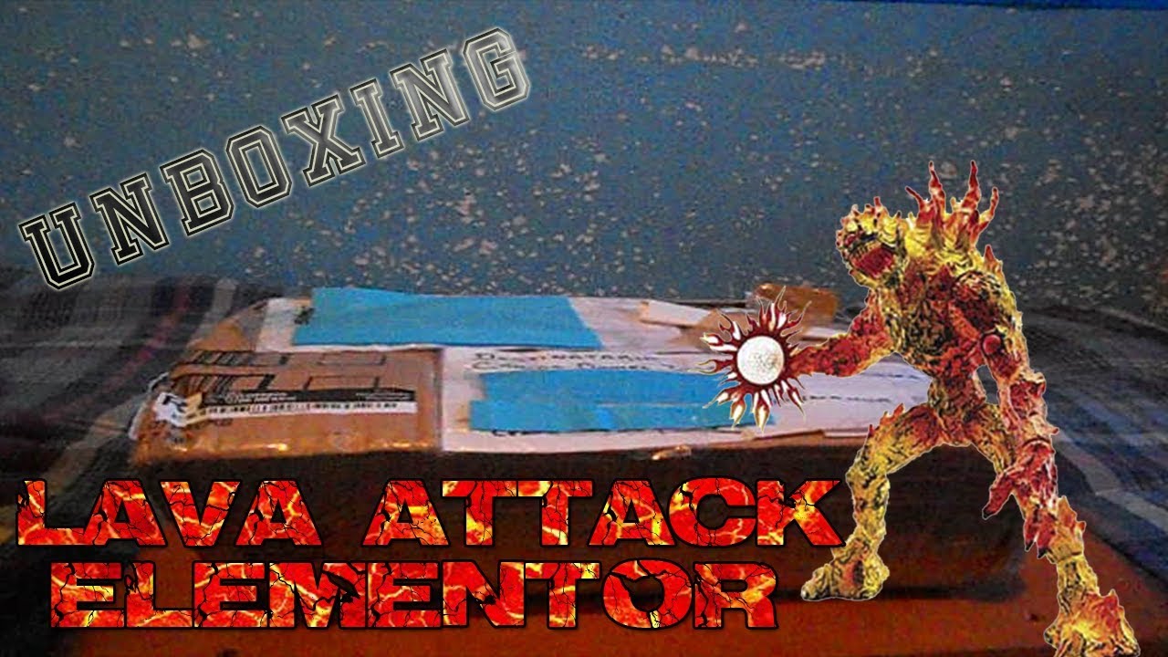 Max Steel unboxing - lava attack elementor 2006 - YouTube