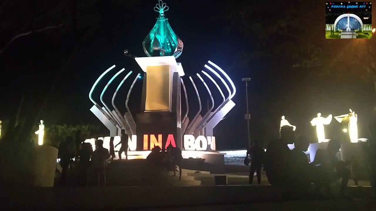 Wajah Baru Patung Ina Bo'i kota Kupang yang disulap Menjadi Taman Ina ...