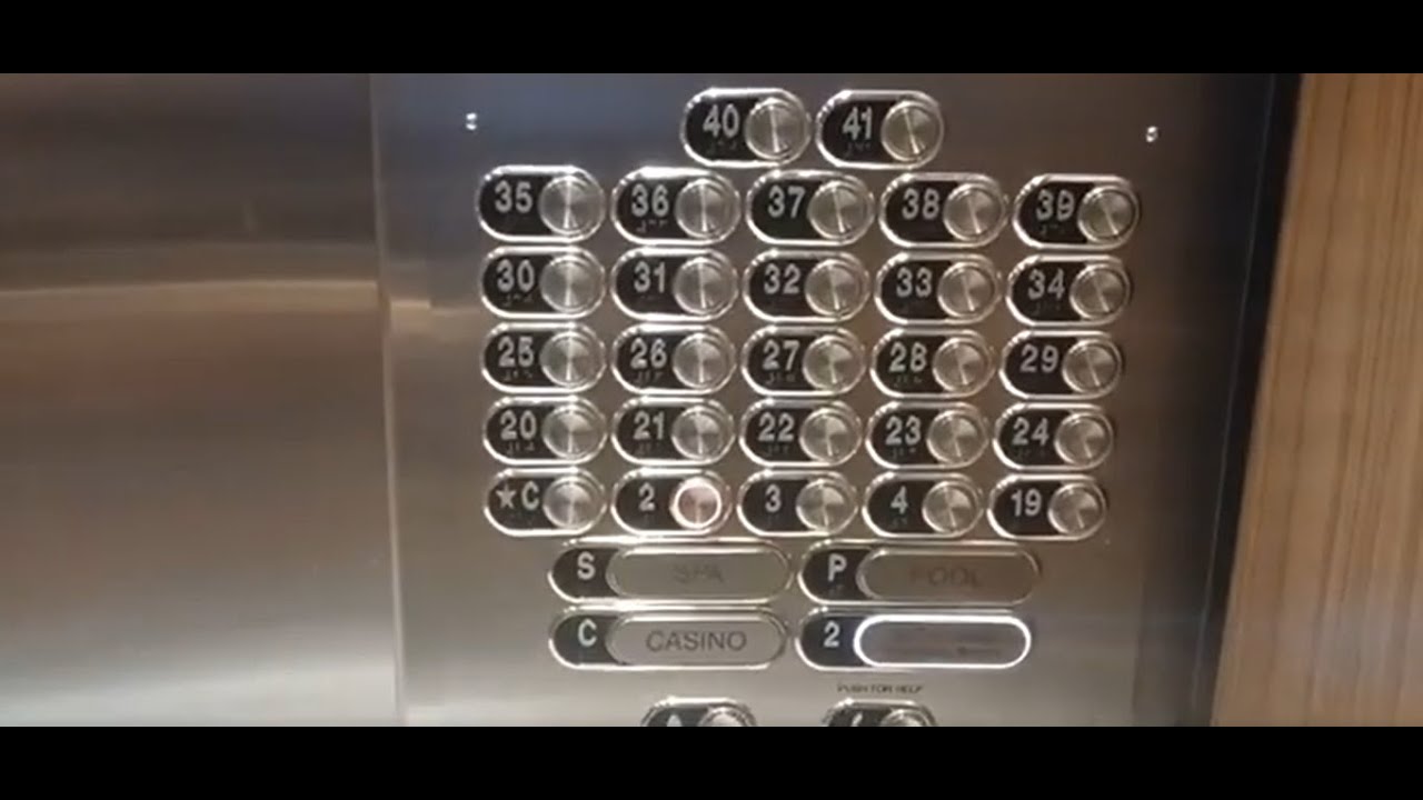 Elevator Tour at Hard Rock Resort Atlantic City, NJ (Otis Elevators ...