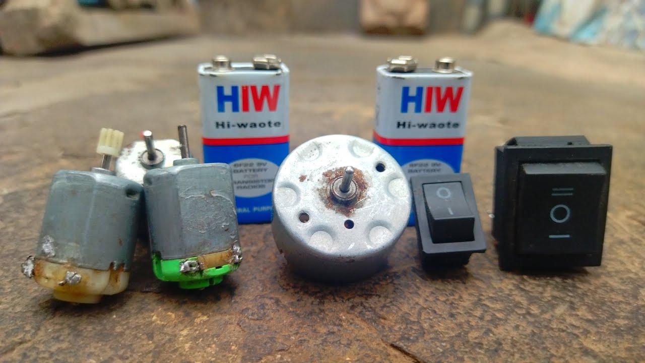TOP 3 NEW INVENTION / Amazing Diy hw battery and dc motor project ...