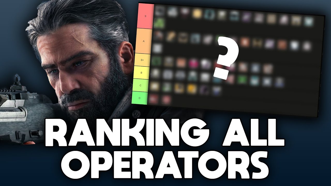RANKING EVERY OPERATOR IN RAINBOW SIX SIEGE! OPERATION SHADOW LEGACY ...