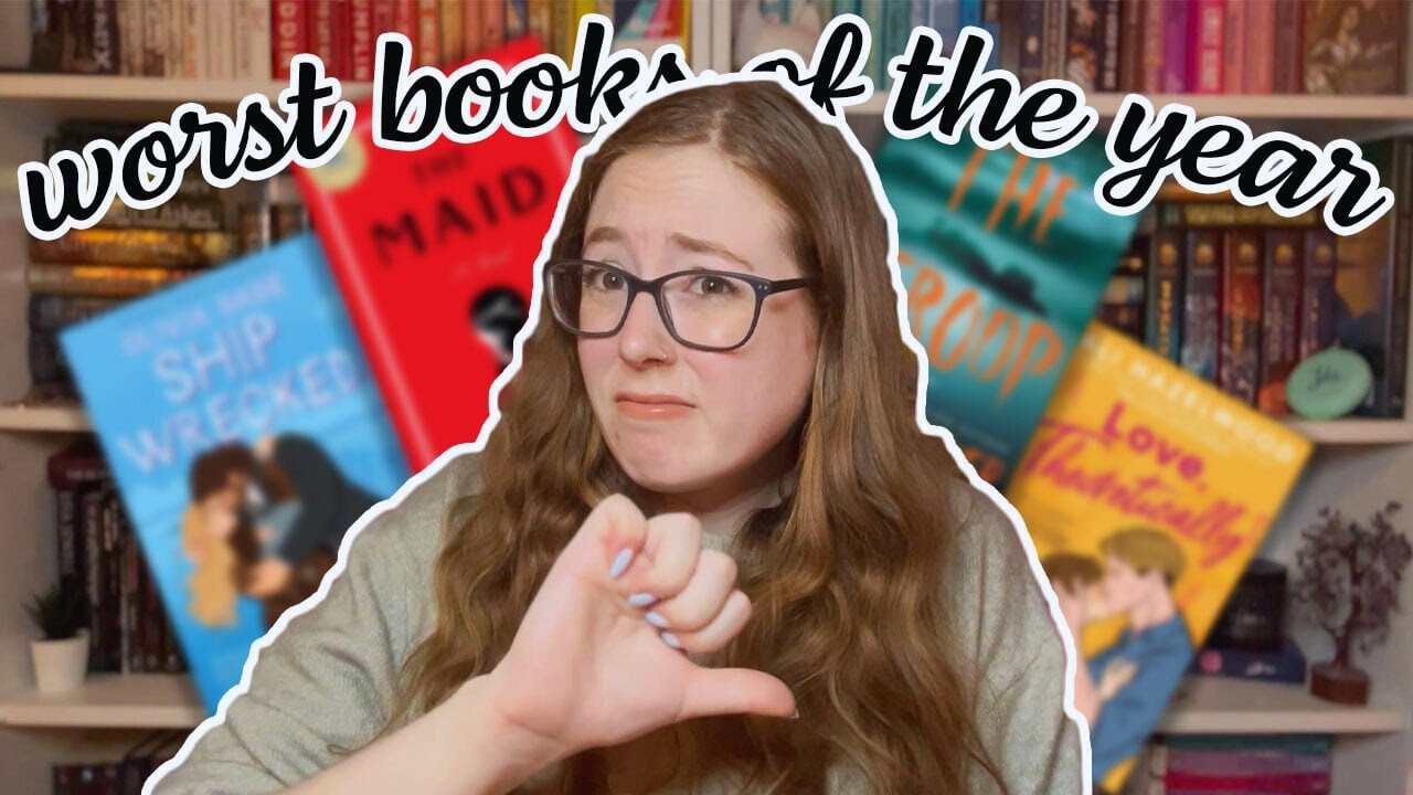 my top 10 worst books of 2023 😡 - YouTube