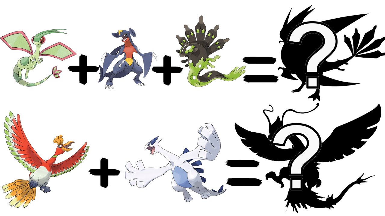 Pokemon Fusion #7: Flygon x Garchomp x Zygarde and Lugia x Ho Oh - YouTube