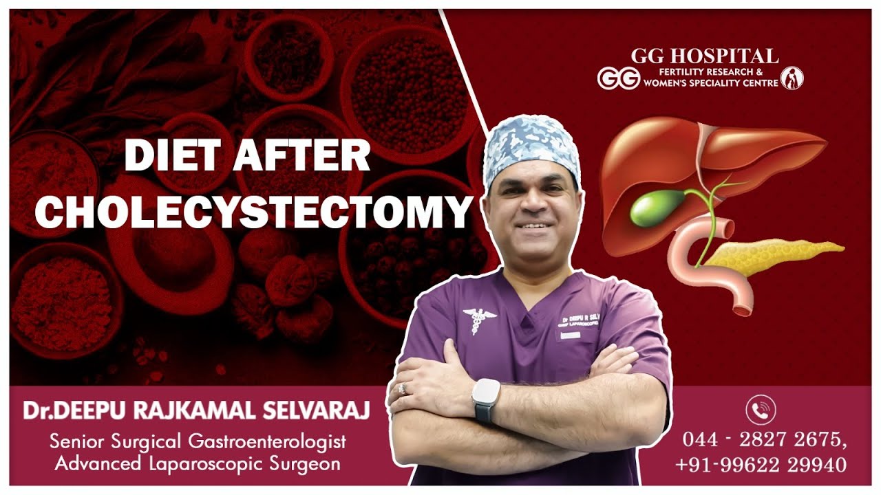 What Diet Can Be Followed After Cholecystectomy ? - YouTube