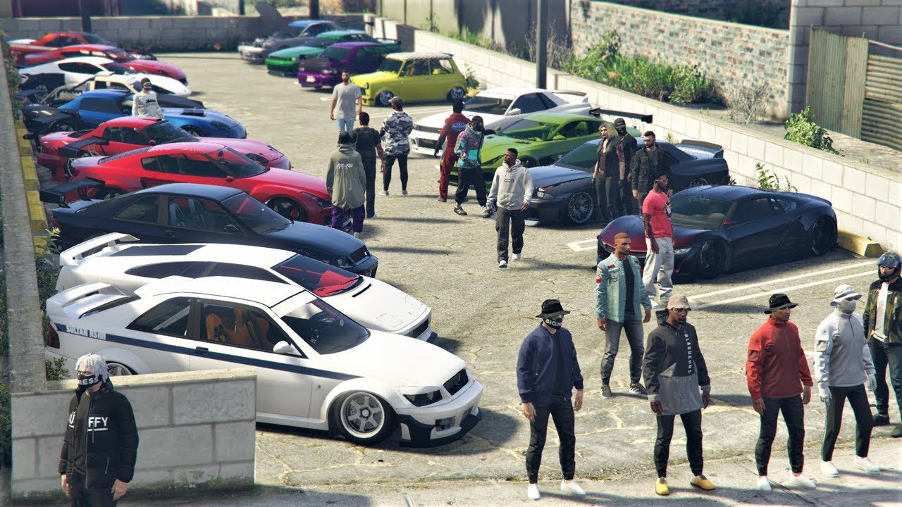 GTA 5 CAR MEET LIVE | CAR SHOW | CRUISE | RP | DRAG RACES (PS4/PS5 ...