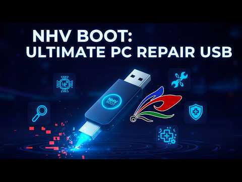 NHV BOOT: The Most Powerful Bootable USB PC Repair Toolkit