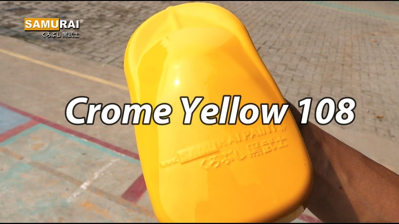 Chrome Yellow Samurai Paint at Ricky Middleton blog