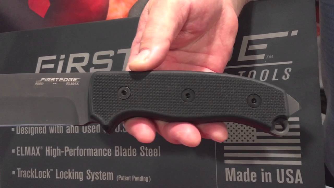 Shot Show 2016 - First Edge Knives and tools - YouTube