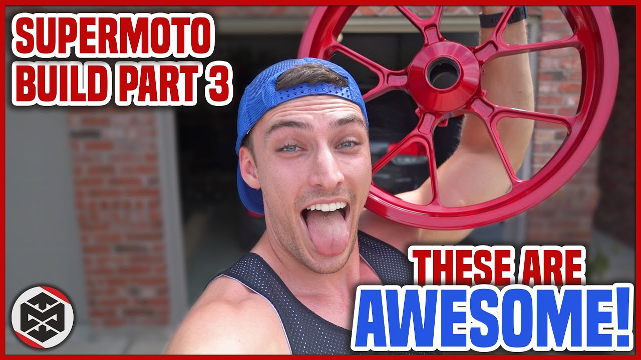 Powdercoating a MOTORCYCLE! [Supermoto Build Part 3] - YouTube