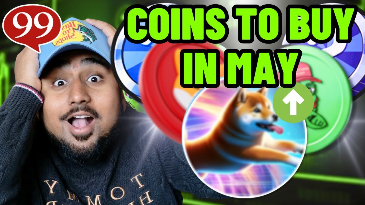 TOP 5 MEME COINS TO BUY IN MAY!! 50X YOUR MONEY!! - YouTube