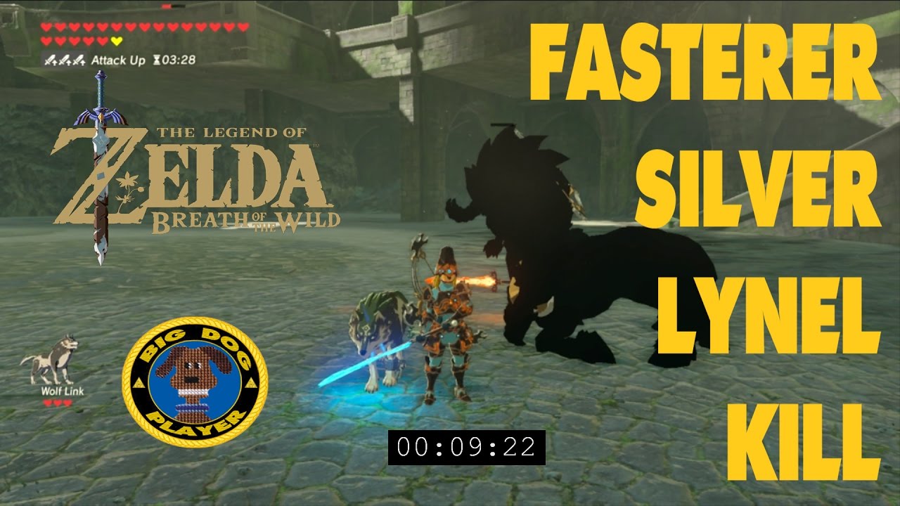Zelda Silver Lynel Kill 922 Seconds Youtube