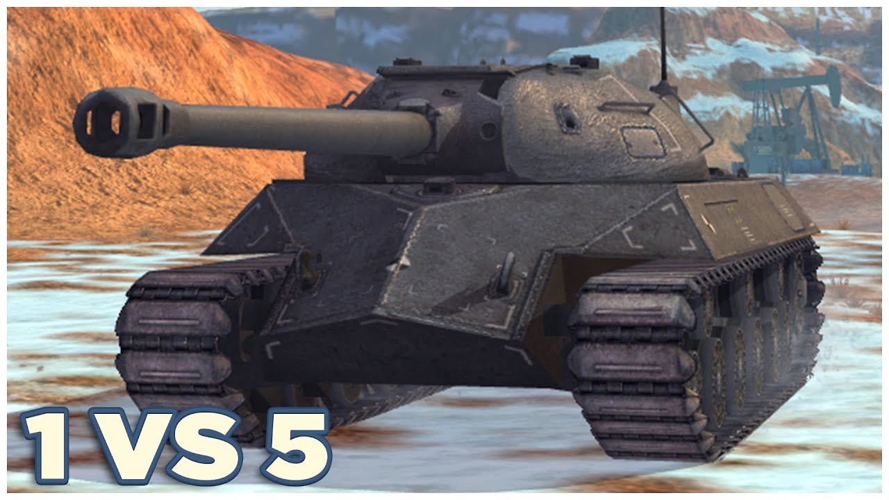 IS-3 Defender • 1 vs 5 Gameplay WoT Blitz - YouTube