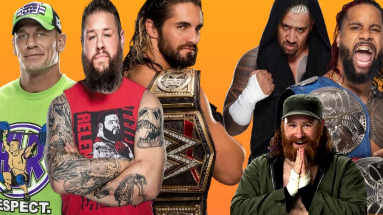 SETH ROLLINS ( TEAM) VS BLOODLINE BROTHER (TEAM) IN RAW - YouTube