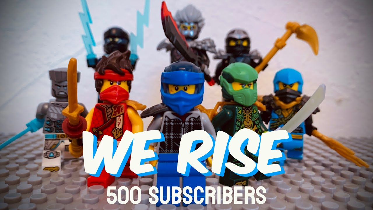 We rise | NINJAGO animation COMPILATION | 500 sub special - YouTube