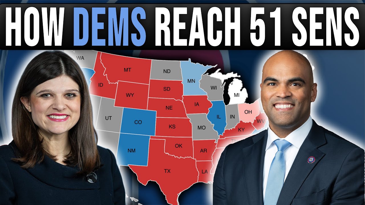 How Can the Democrats win 51 Senate Seats in the 2026 Senate Elections ...