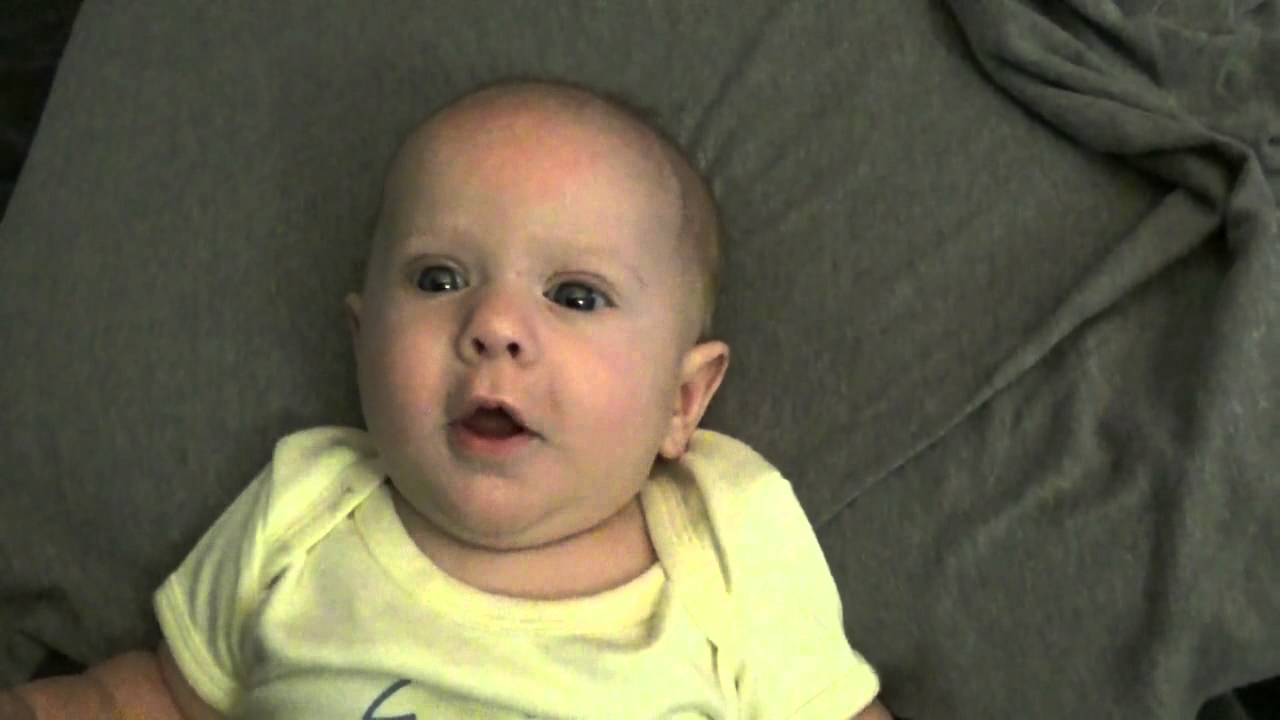 BABY BOY TALKING TO THE CAMERA!!! - YouTube