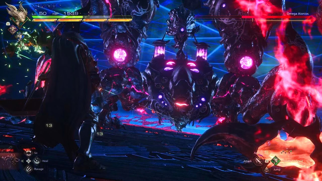 FINAL FANTASY XVI - Omega-1 Aionios, Eikonoklast Boss Fight! | [Echoes ...