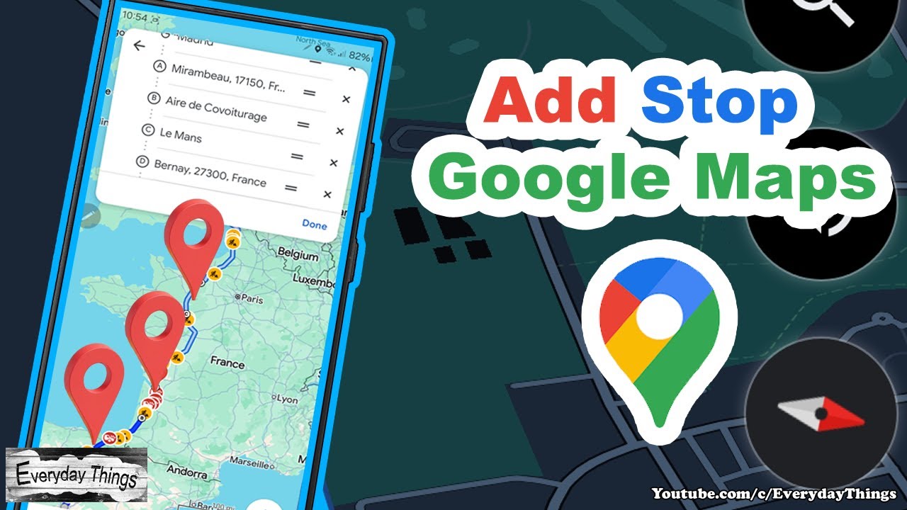 How To Add A Stop On Google Maps Easy Steps YouTube How To Add A Stop On Google Maps Easy Steps YouTube
