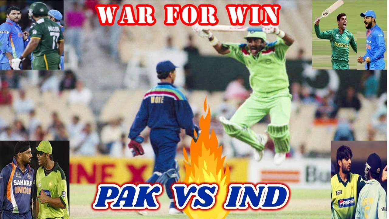 WAR OF THE CRICKET WORLD / PAKISTAN VS INDIA FIGHT DURING THE MATCHES ...
