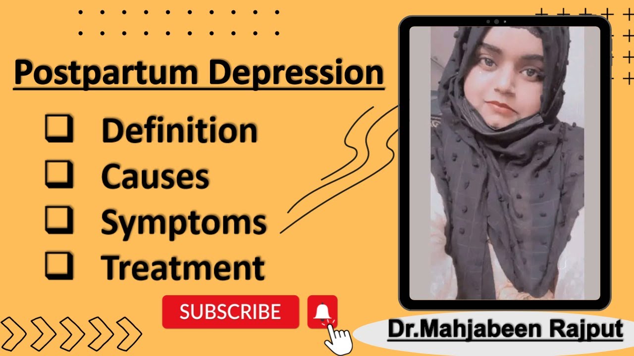 Postpartum Depression Types Of Depressive Disorder Dsm 5 Urduhindi Youtube