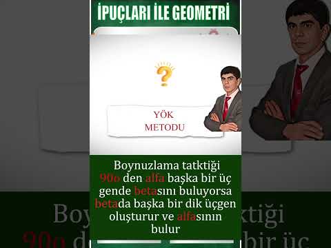 geometriden full çektiren tatktikler boynuzlama #benzerlik #ösymtarzisorular ipucu tekniği ile