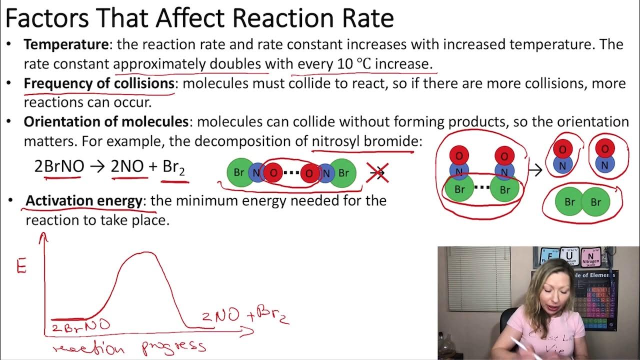 Factors That Affect Reaction Rate: Collision Theory, Activation Energy ...