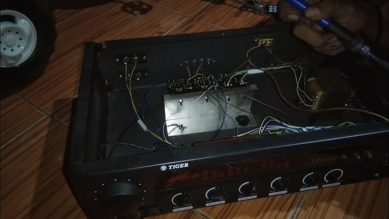 cek mic ampli karaoke, - YouTube